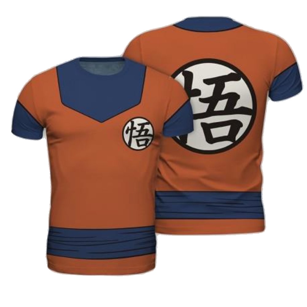 Tricou Replica Dragon Ball Super - Goku's Suit — Red Goblin