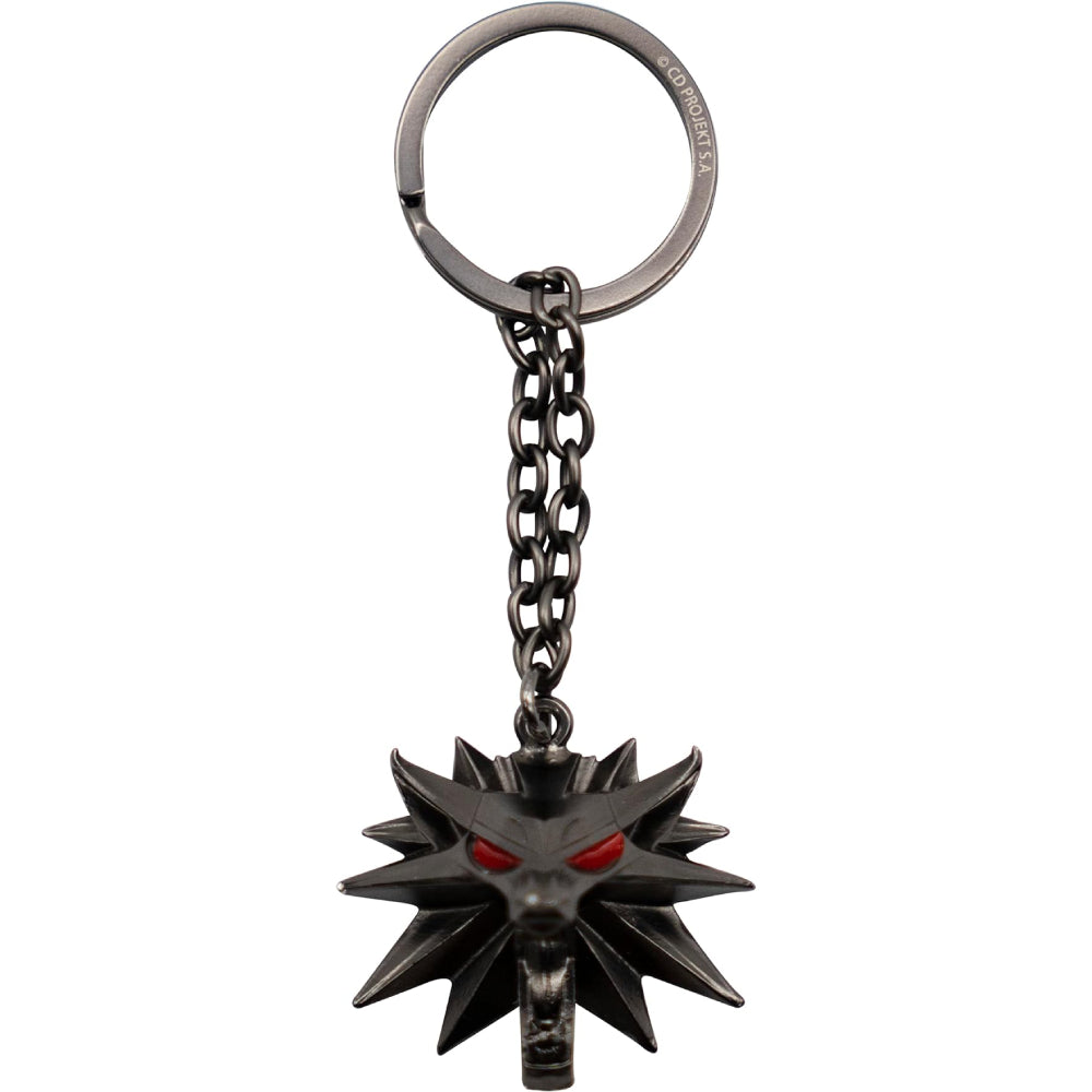 Breloc 3D The Witcher - Wolf School Emblem — Red Goblin