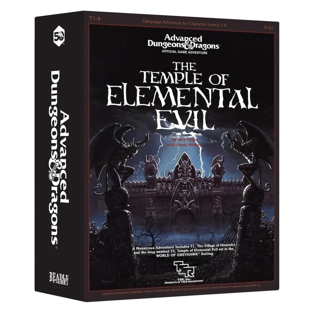 Dungeons & Dragons Classic Module Dice Set The Temple of Elemental Evi