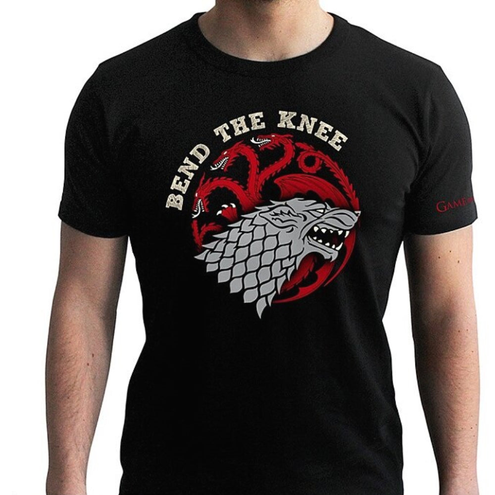 Tricou - Game of Thrones Bend the Knee — Red Goblin