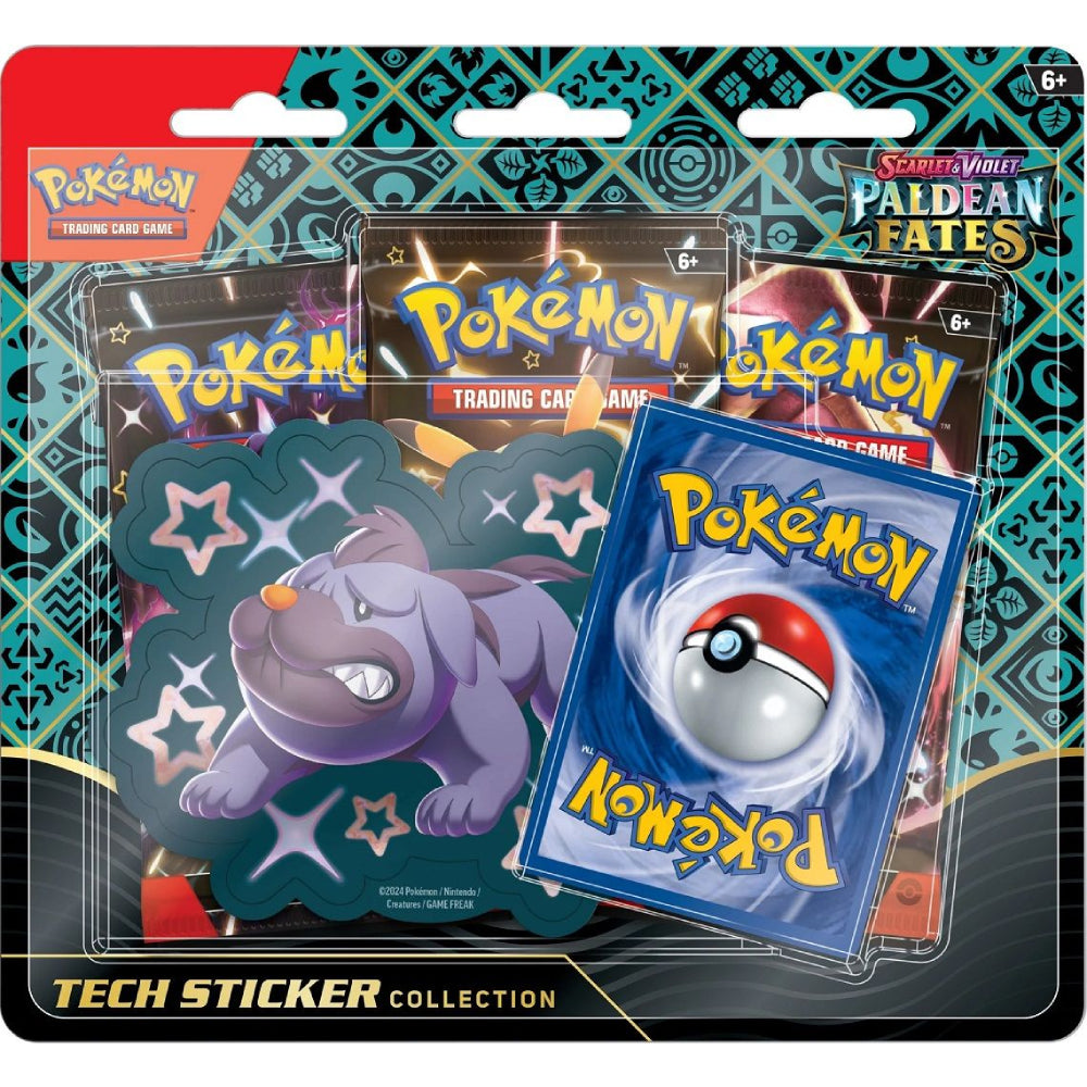 PKM - SV4.5 Scarlet & Violet Paldean Fates Tech Sticker Collection - M