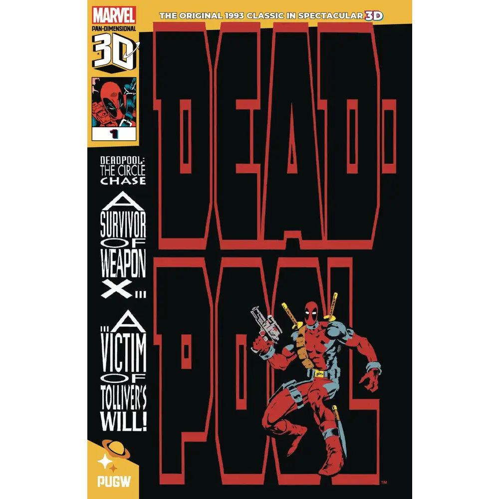 Deadpool Circle Chase (1993) 01 Pan D 3D Ed — Red Goblin