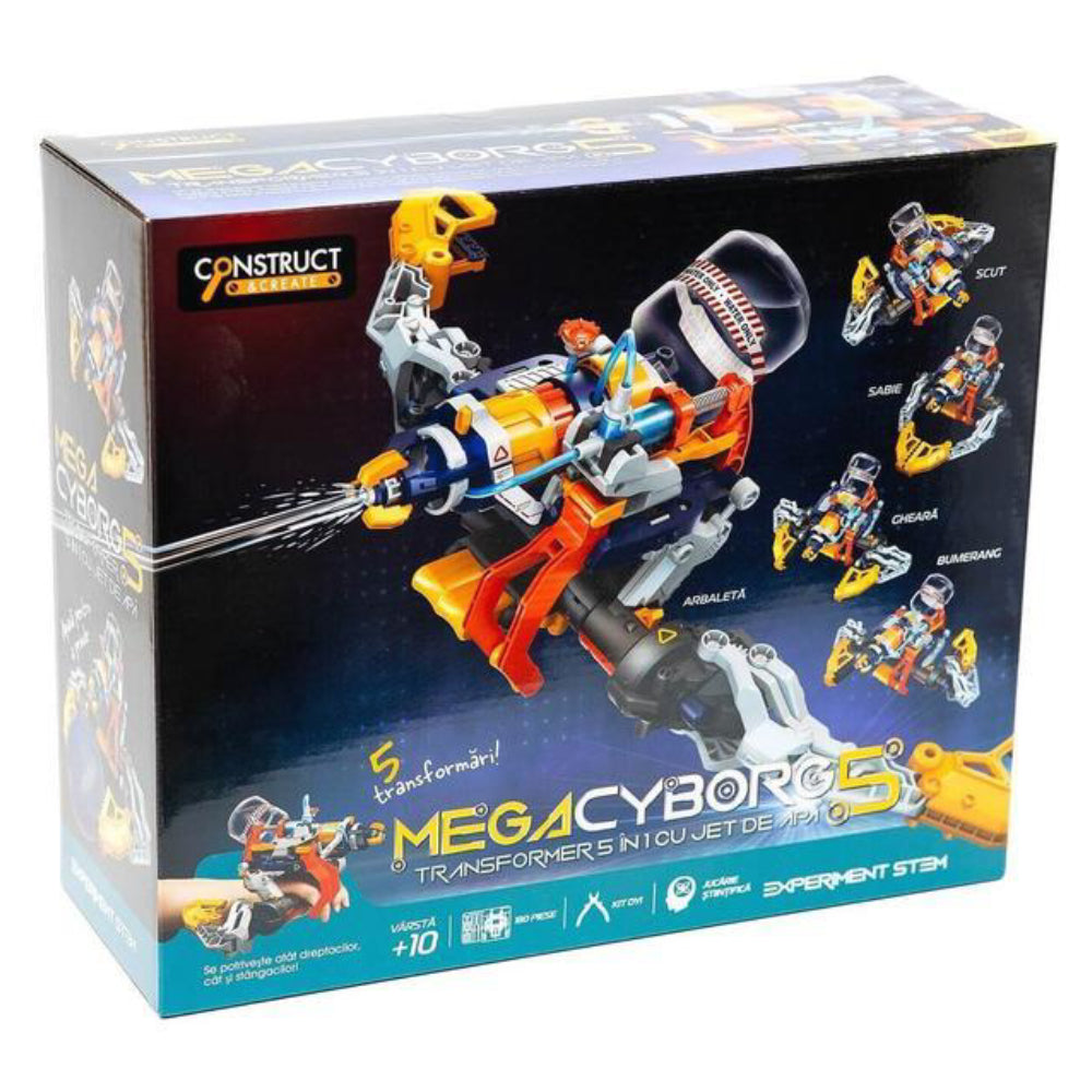Kit Robotica de Constructie - Mega Cyborg — Red Goblin