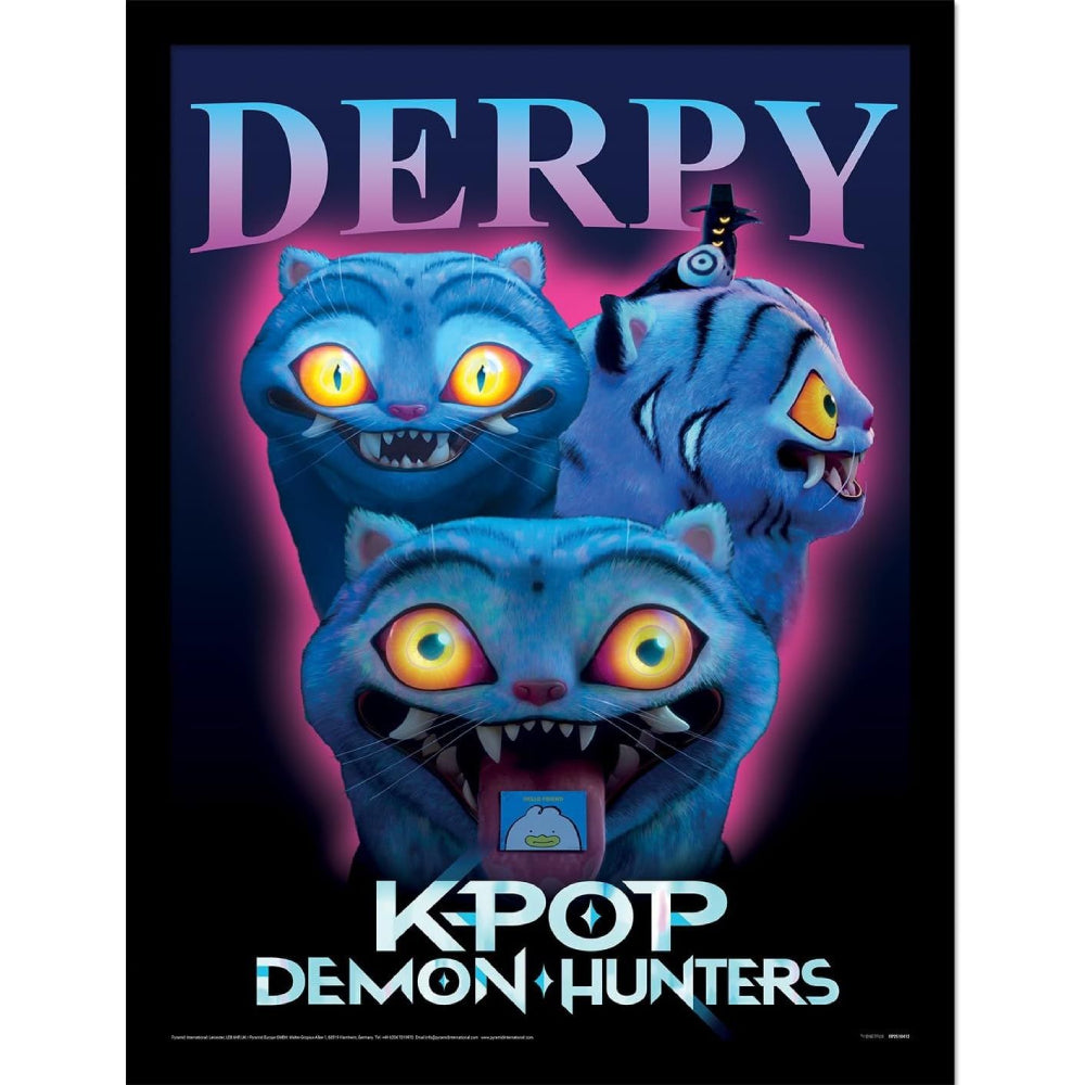 Poster cu Rama KPop Demon Hunters - Derpy ━ Red Goblin