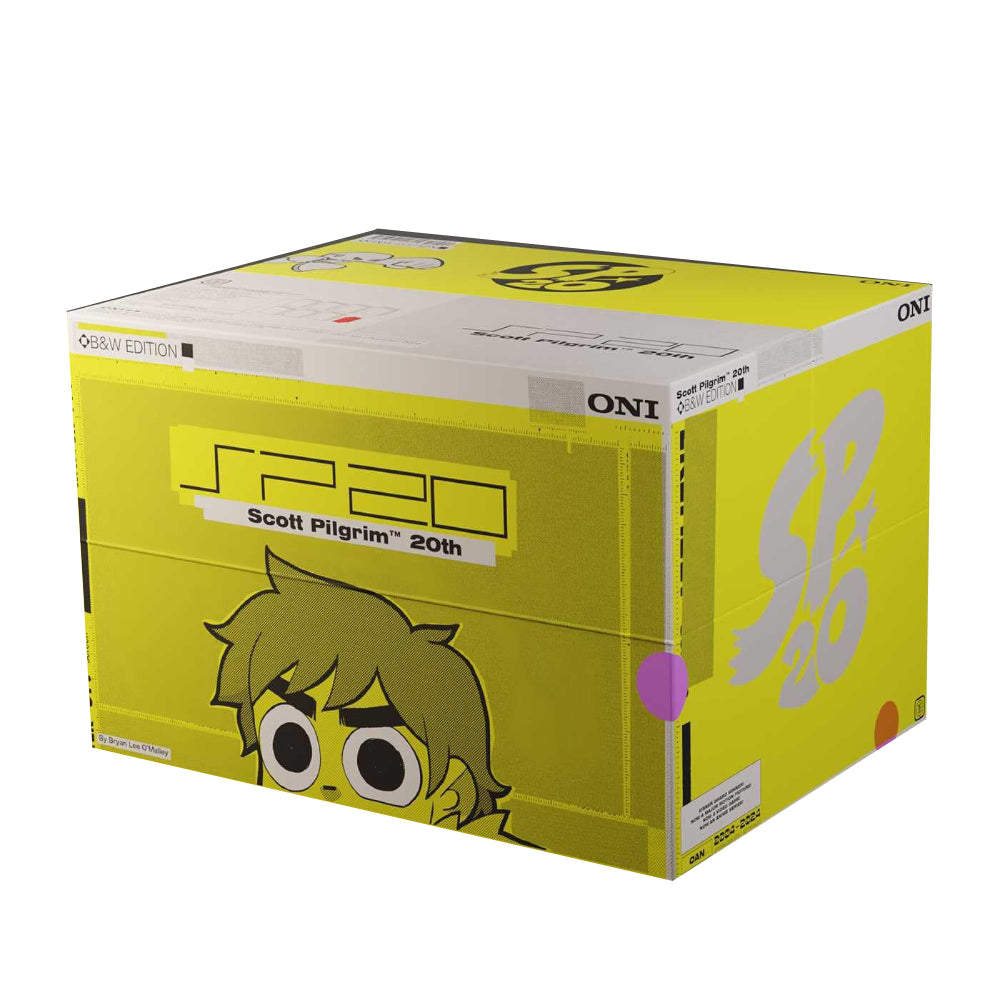 Scott Pilgrim 20th Anniversary B&W HC Box Set ━ Red Goblin