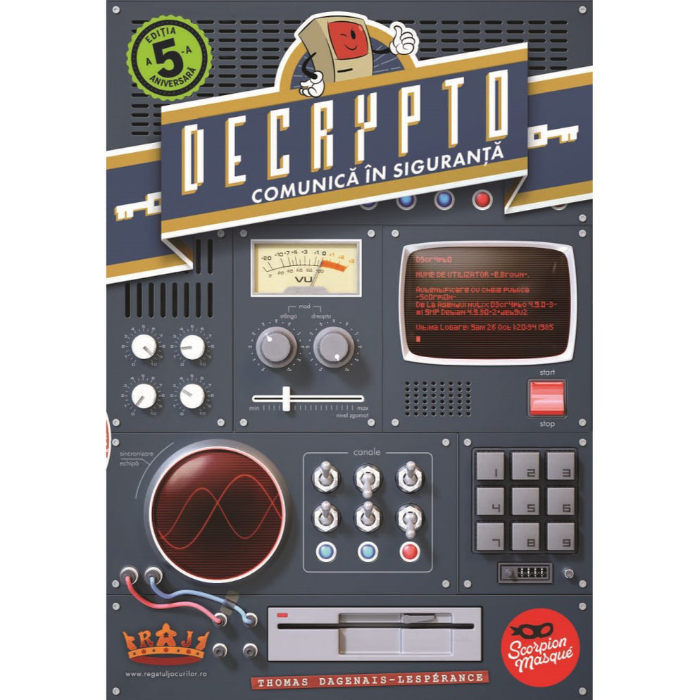 Decrypto 5th Anniversary (editia in limba romana) ━ Red Goblin