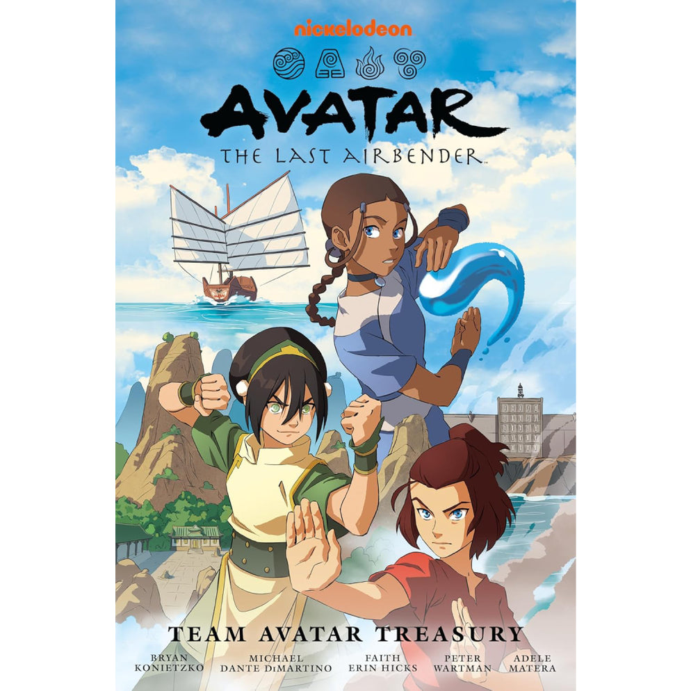 Avatar The Last Airbender TP Team Avatar Treasury Omnibus
