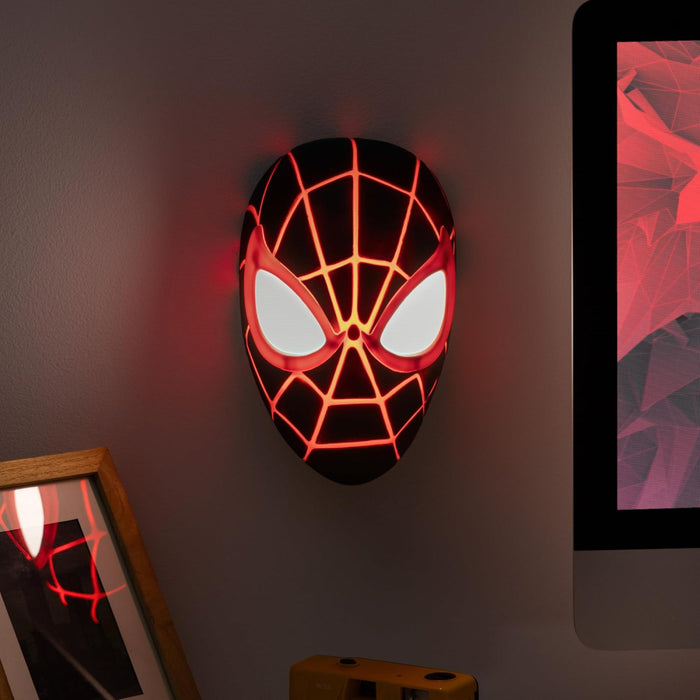 Lampa Spider-Man - Miles Morales Mask — Red Goblin
