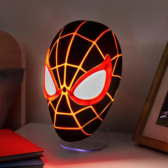 Lampa Spider-Man - Miles Morales Mask — Red Goblin