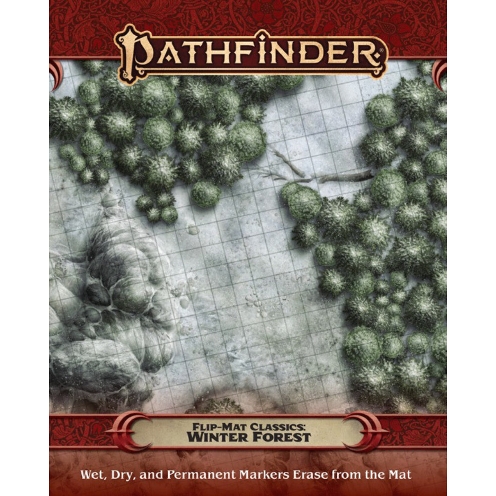 Pathfinder Flip-Mat Classics - Winter Forest ━ Red Goblin