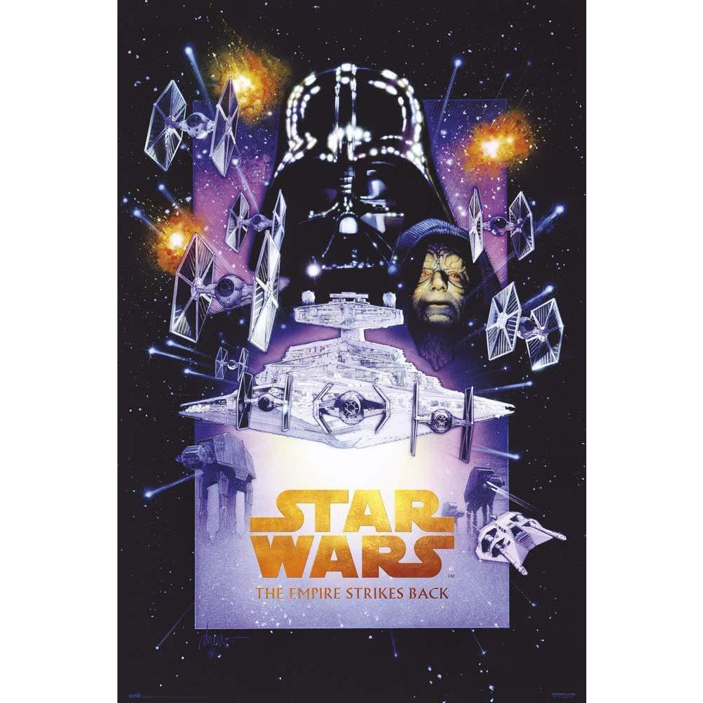 Poster Star Wars The Empire Strikes Back Special — Red Goblin