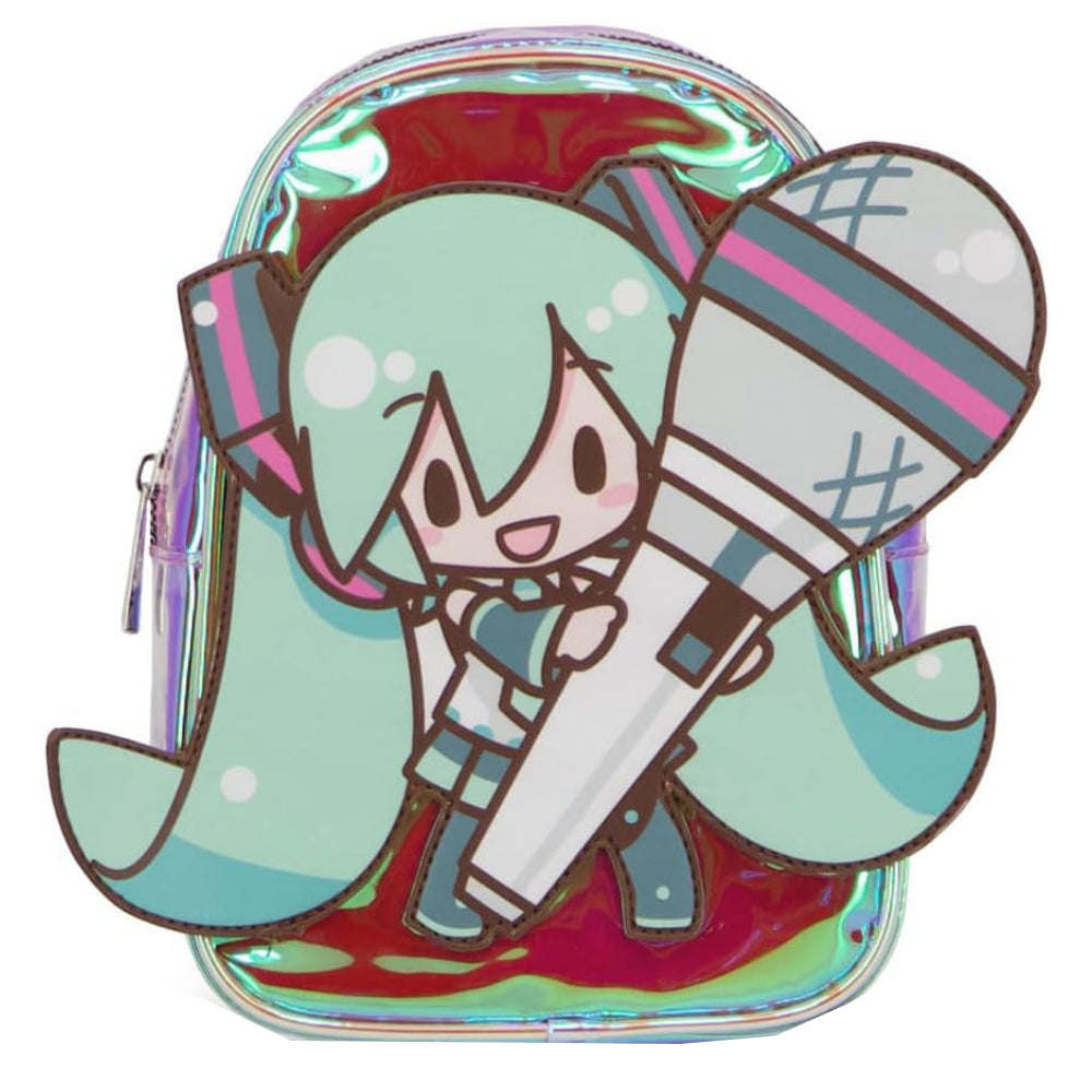 Mini Ghiozdan Shiny Hatsune Miku ━ Red Goblin