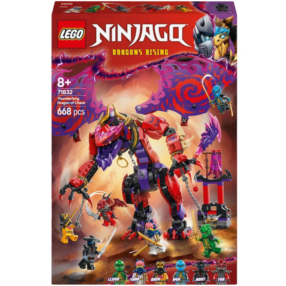 Lego Ninjago - Dragonul haosului Thunderfang 71832 — Red Goblin
