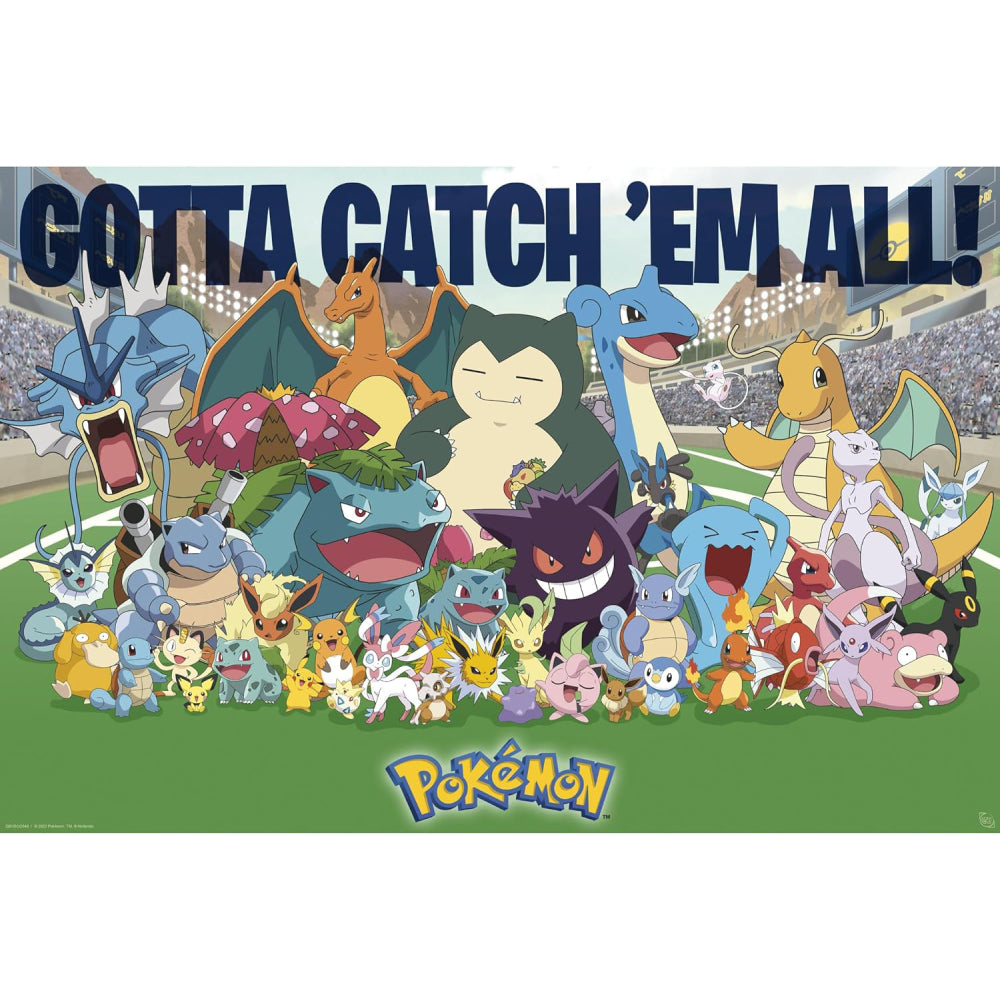 Poster Maxi Pokemon - 91.5x61 - All Time Favorites — Red Goblin