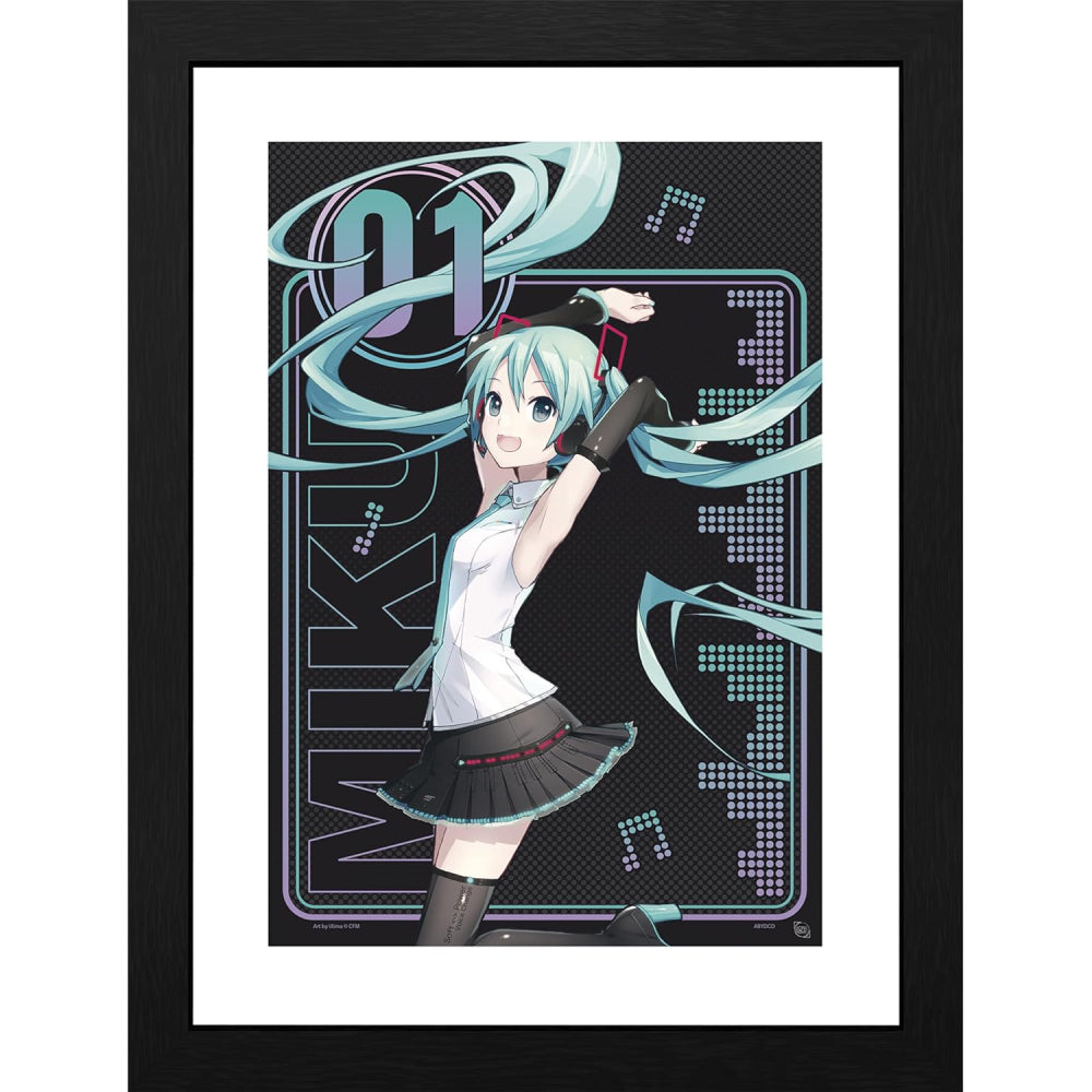 Poster cu Rama Hatsune Miku - 01 (30x40) — Red Goblin