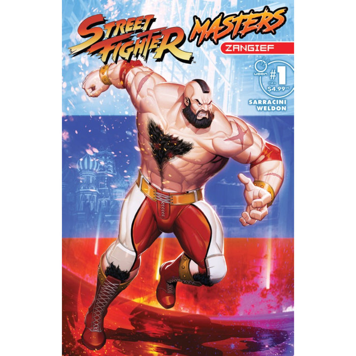 Street Fighter Masters Zangief 01 Os Cvr A Genzoman — Red Goblin