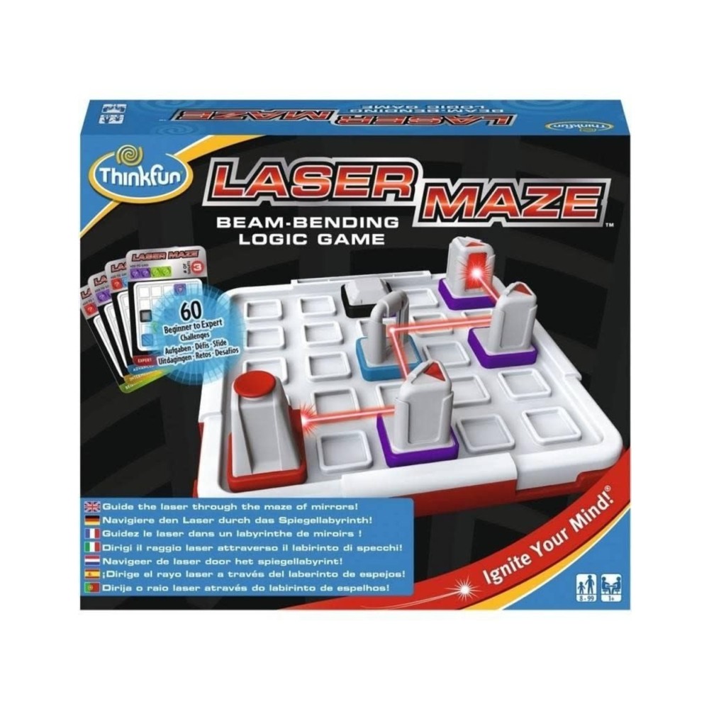 Thinkfun - Laser Maze (editie in limba romana) ━ Red Goblin