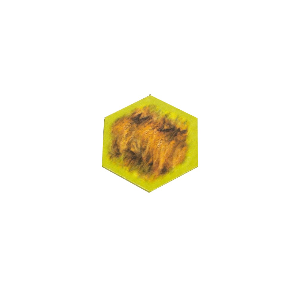 Landscape Counters Hexagonal — Red Goblin