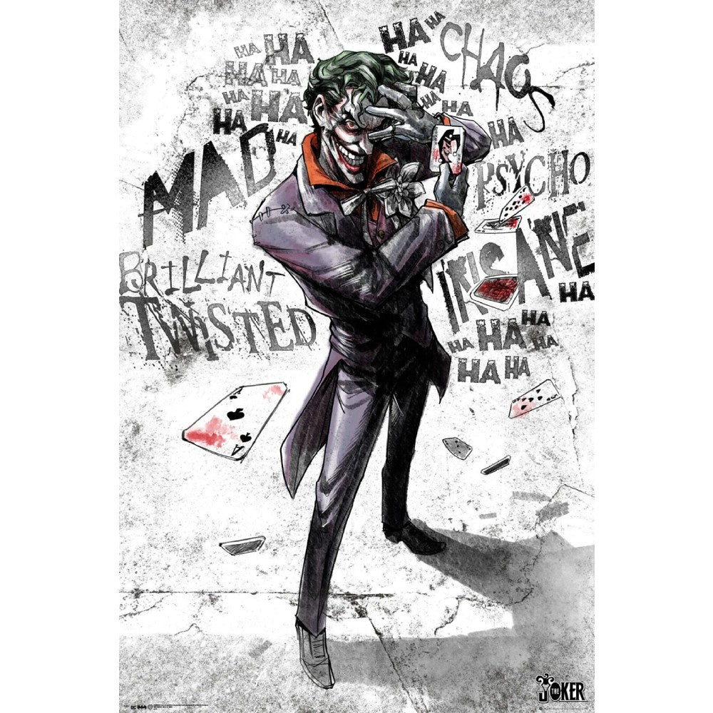 Poster DC Comics - Joker Type (91.5x61) — Red Goblin