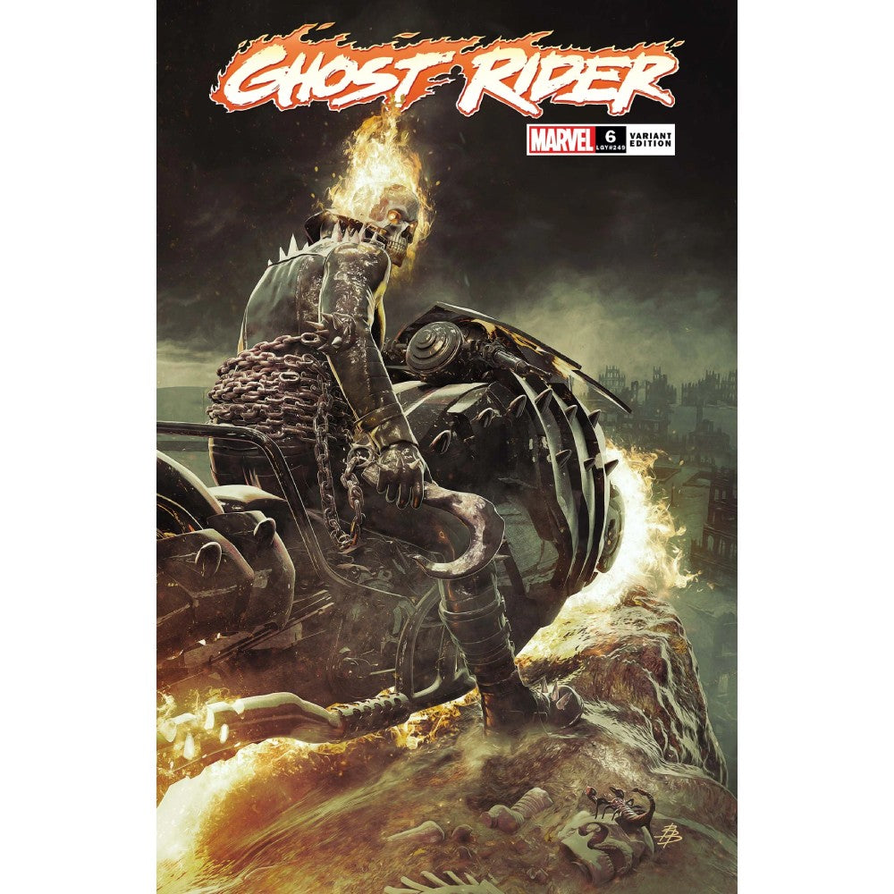 Ghost Rider (2022) 06 Bjorn Barends Variant — Red Goblin