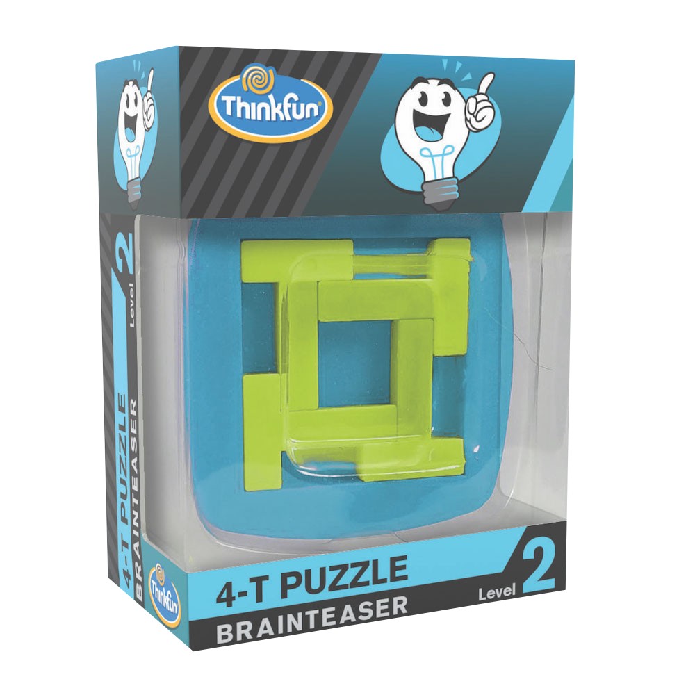 Thinkfun - Brainteaser 4-T Puzzle ━ Red Goblin