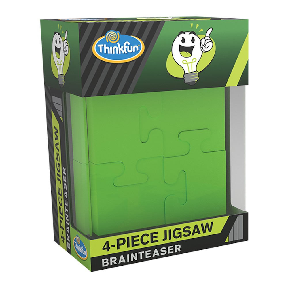 Thinkfun - Brainteaser 4-Piece Jigsaw ━ Red Goblin