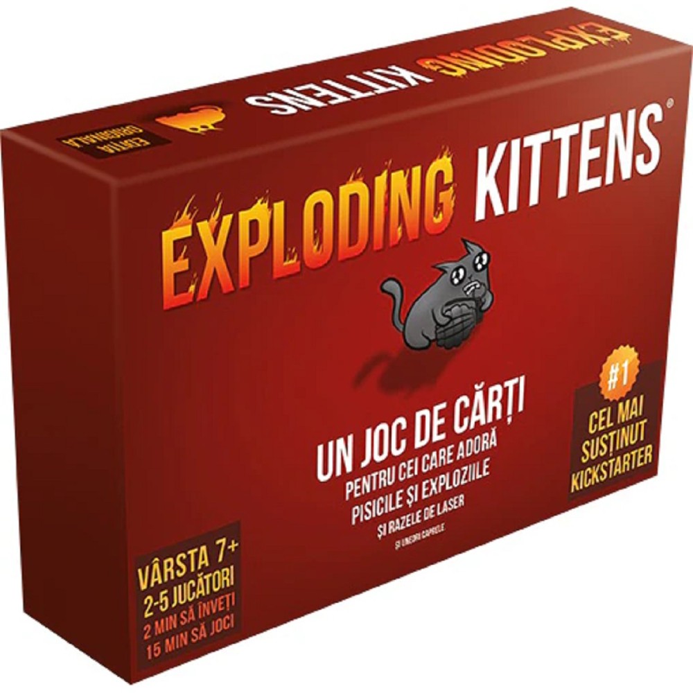 Exploding Kittens (editie in limba romana) ━ Red Goblin