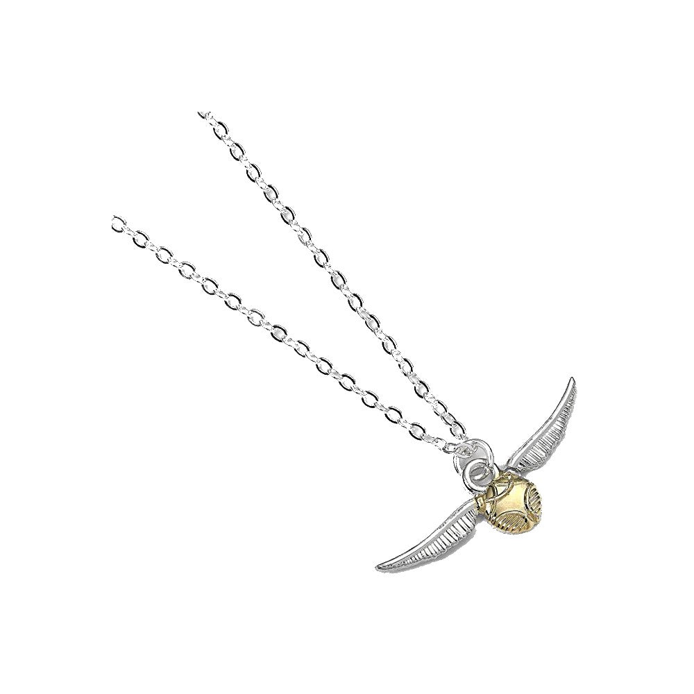Lantisor si Pandantiv Harry Potter Golden Snitch Silver Plated — Red Goblin