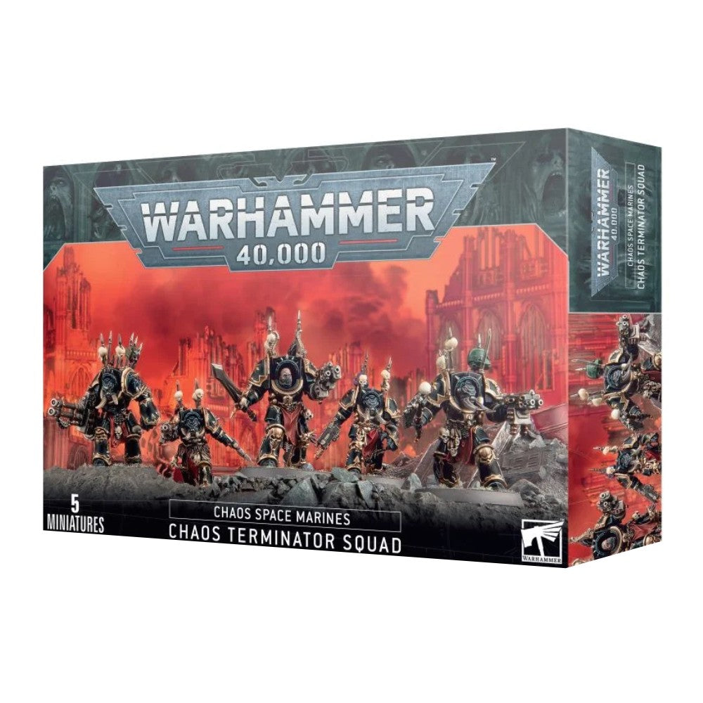 Warhammer Chaos Space Marines - Terminators ━ Red Goblin