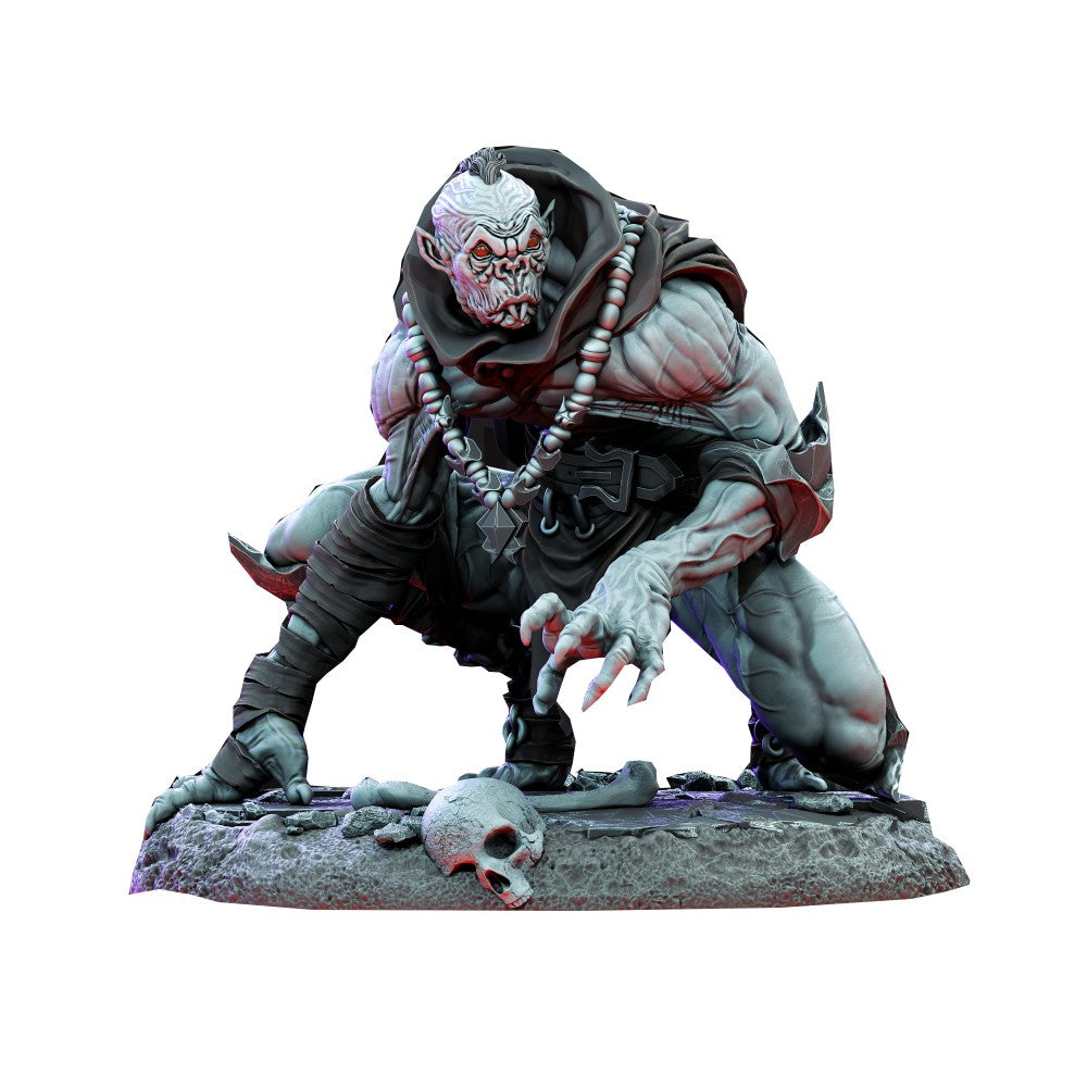 Miniatura Nepictata Elemental Beacon - Awakened Ghoul Pose 3