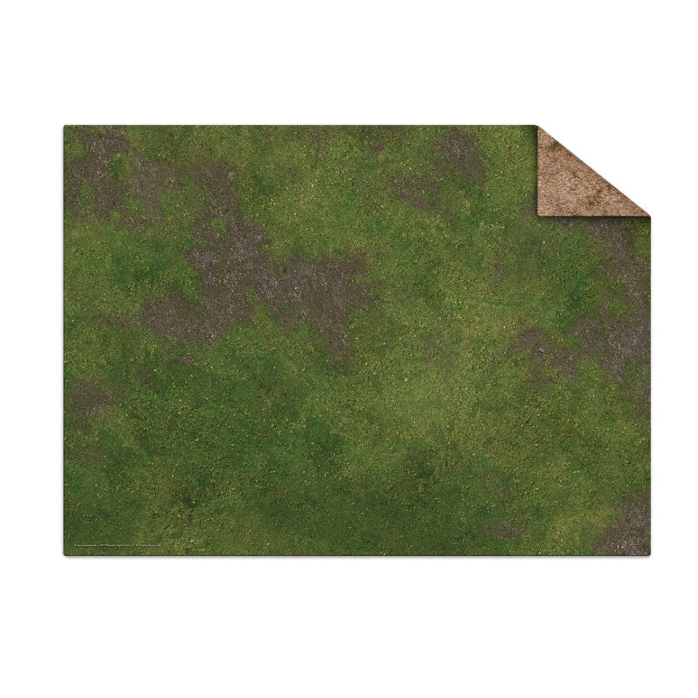 MFC - 44x30 inch Broken Grassland / Desert Scrubland Game Mat
