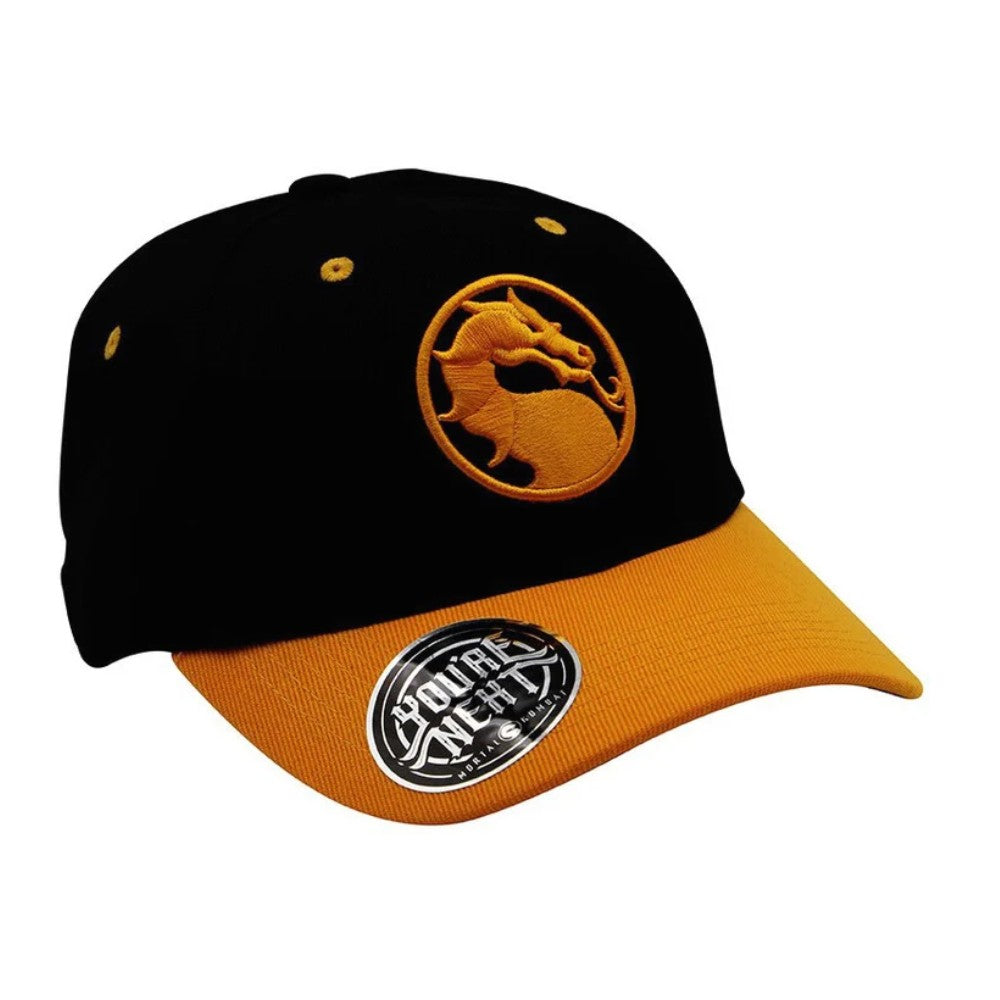 Sapca Mortal Kombat - Black Logo ━ Red Goblin
