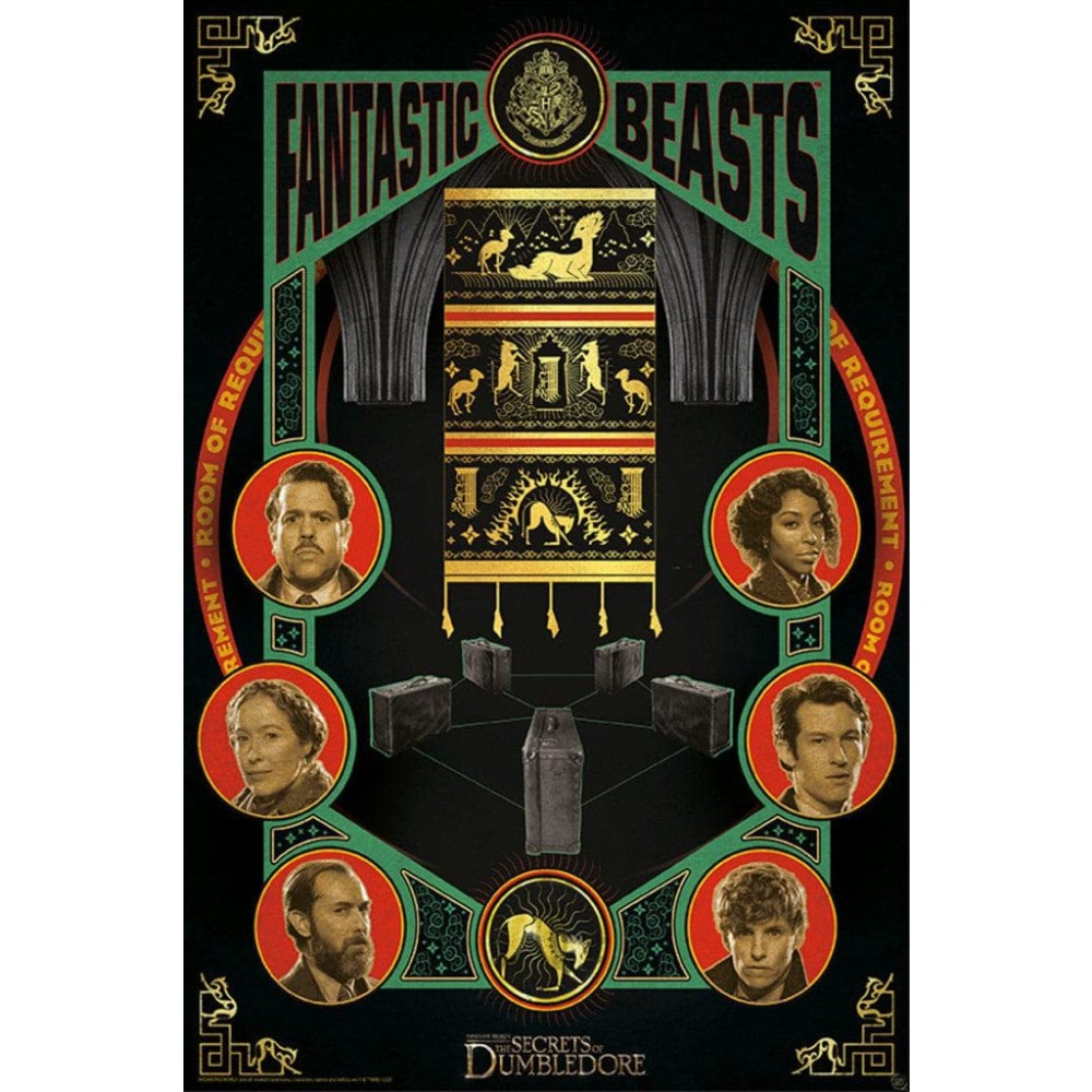 Poster Fantastic Beasts - Casting (91.5x61) ━ Red Goblin