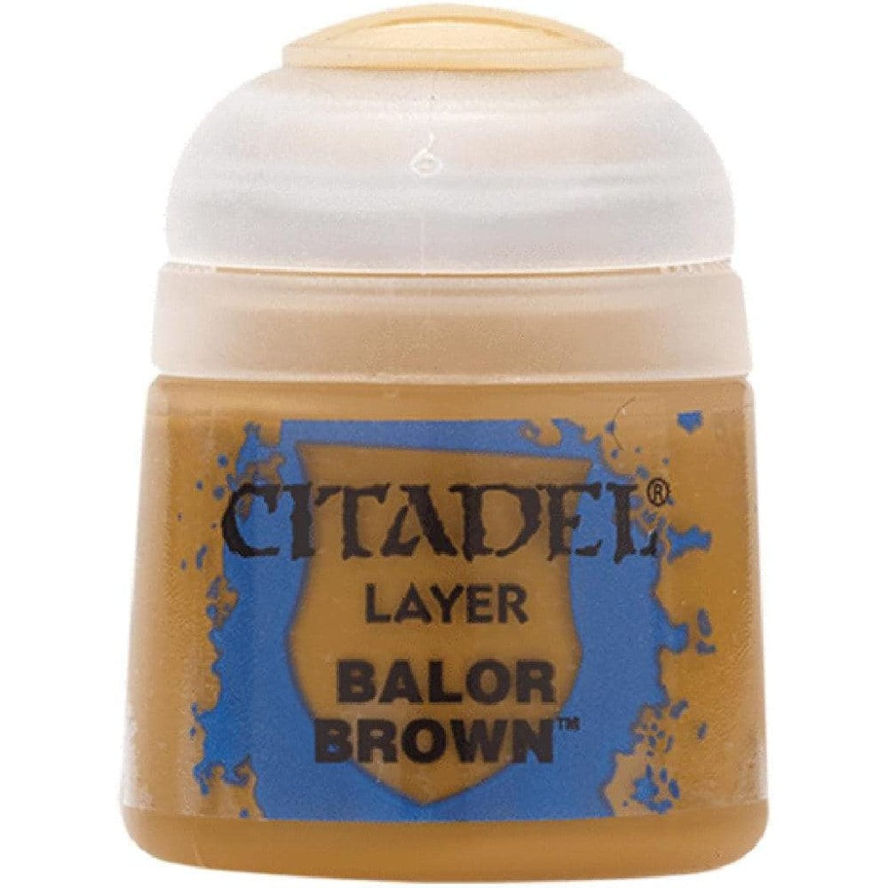 Vopsea Warhammer Layer Paint - Balor Brown — Red Goblin