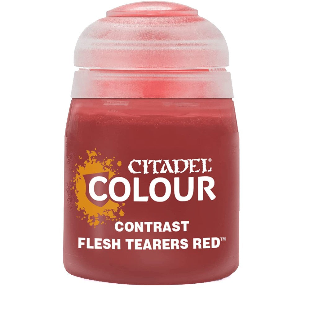 Vopsea Warhammer Contrast Paint - Flesh Tearers Red — Red Goblin