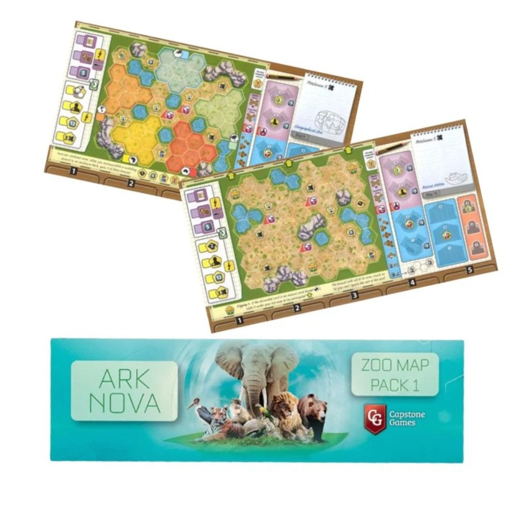 Ark Nova - Zoo Map Pack 1 — Red Goblin