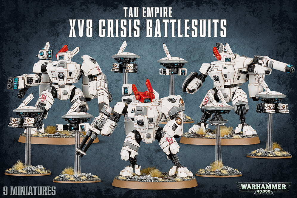 Warhammer: Tau Crisis Battlesuit Team ━ Red Goblin