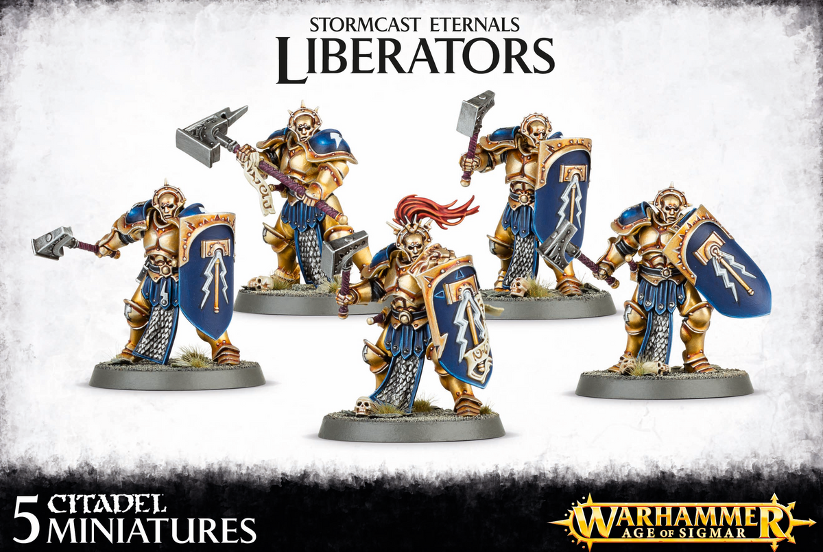 Warhammer: Stormcast Eternals Liberators ━ Red Goblin