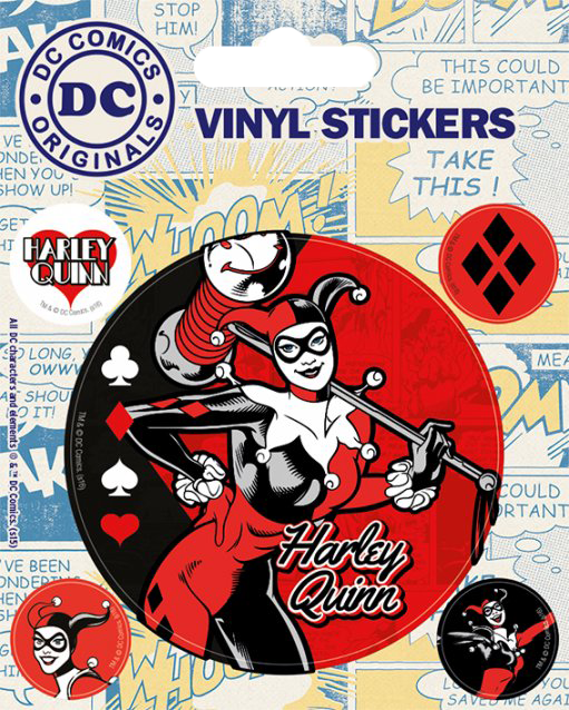 Harley Quinn Sticker Set — Red Goblin