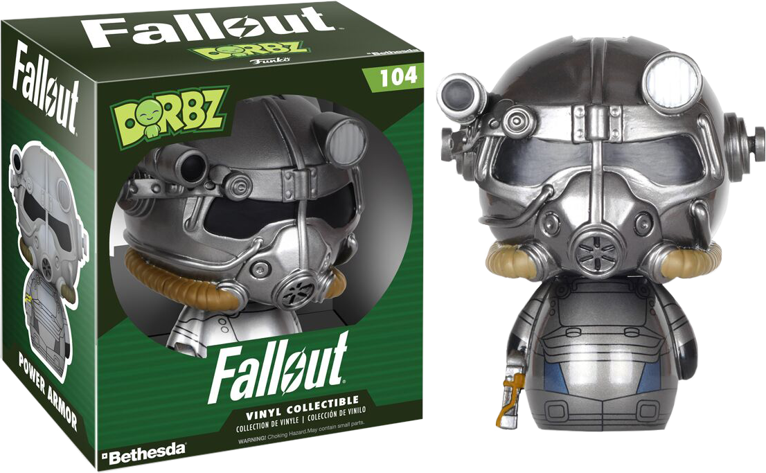 Sugar Pop Dorbz: Fallout - Power Armor — Red Goblin