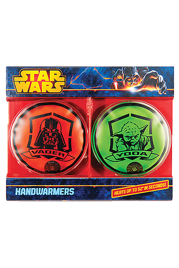 Star Wars: Hand Warmers 2-Pack Darth Vader and Yoda — Red Goblin