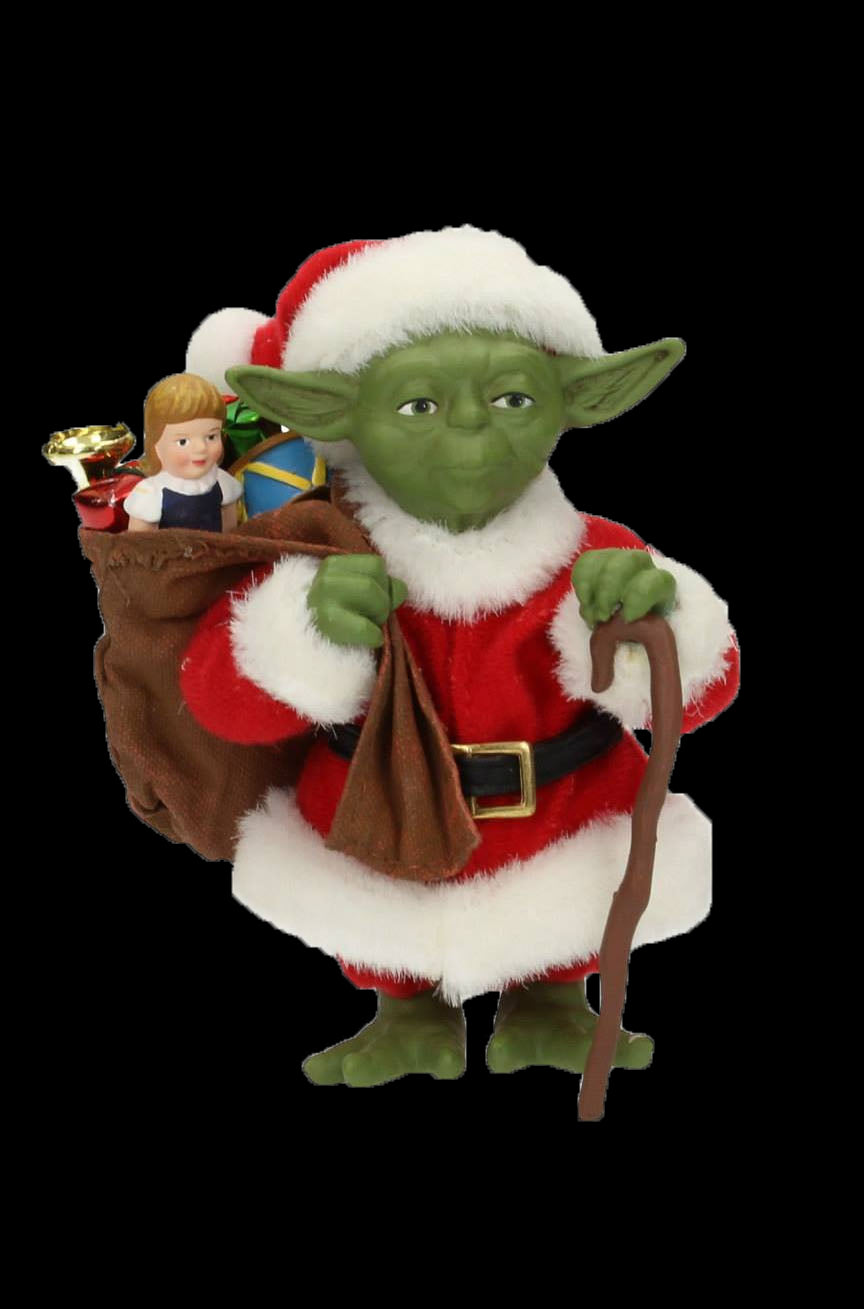 Star Wars Figure Yoda Santa Claus 12 cm — Red Goblin