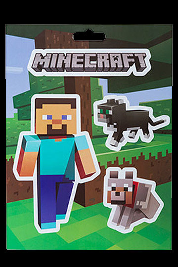 Minecraft Sticker Set Steve Pets — Red Goblin