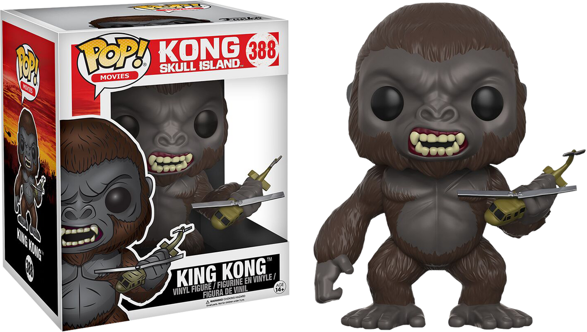 Funko Pop: Kong Skull Island - King Kong — Red Goblin