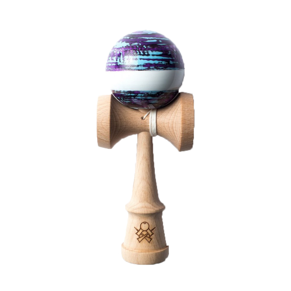 Kendama Sweets Marble Low Stripe V1 Pro ━ Red Goblin