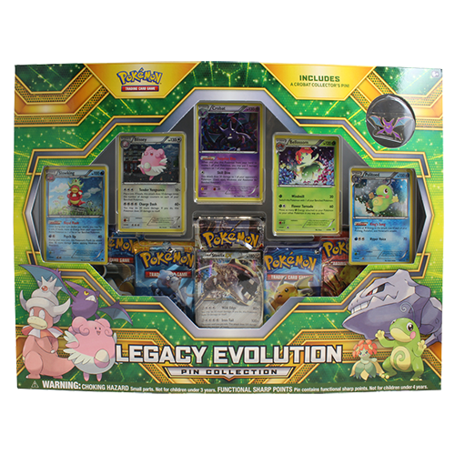 Pokemon Trading Card Game: Legacy Evolution Pin Collection