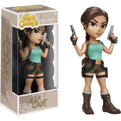 Funko Rock Candy - Tomb Raider - Lara Croft ━ Red Goblin