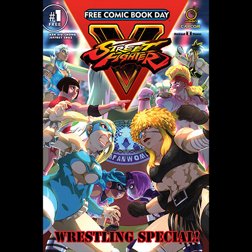 FCBD 2017 Street Fighter V Wrestling Special ━ Red Goblin