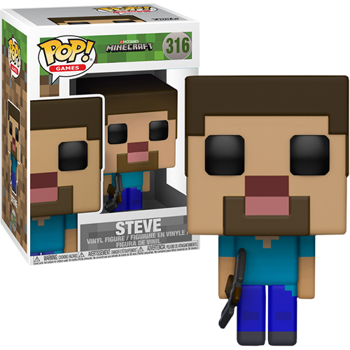 Funko Pop: Minecraft - Steve — Red Goblin