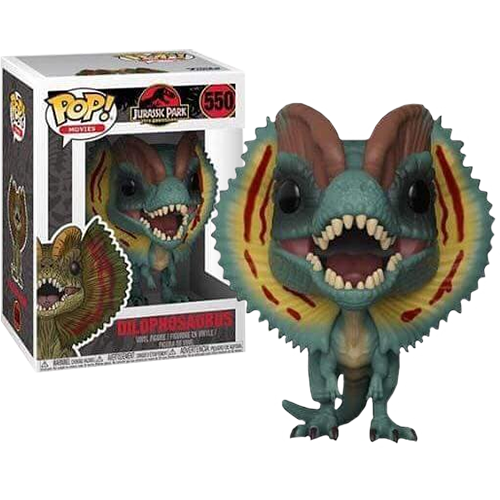 Funko Pop: Jurassic Park - Dilophosaurus — Red Goblin